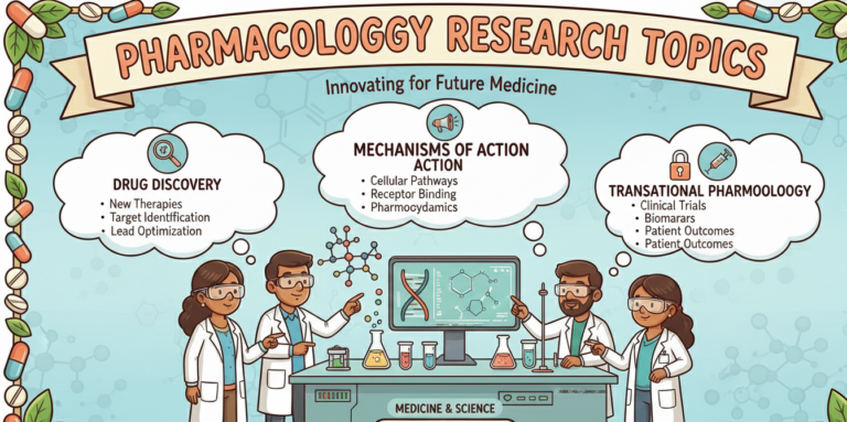 20 Powerful Pharmacy Research Topics 2026